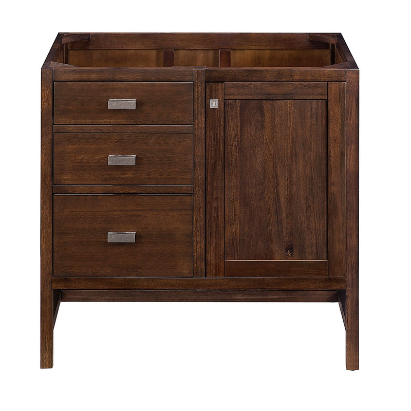 87" Addison Double Bathroom Vanity - Mid-Century Acacia – Vanities Depot